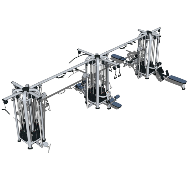 Life Fitness Signature 12 stack Multi Station | Used Gym Equipment