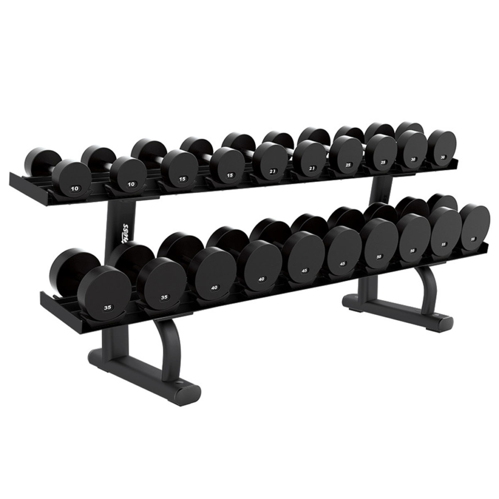 Life Fitness Signature Series 1 Tier Dumbbell Rack | Used Gym Equipment