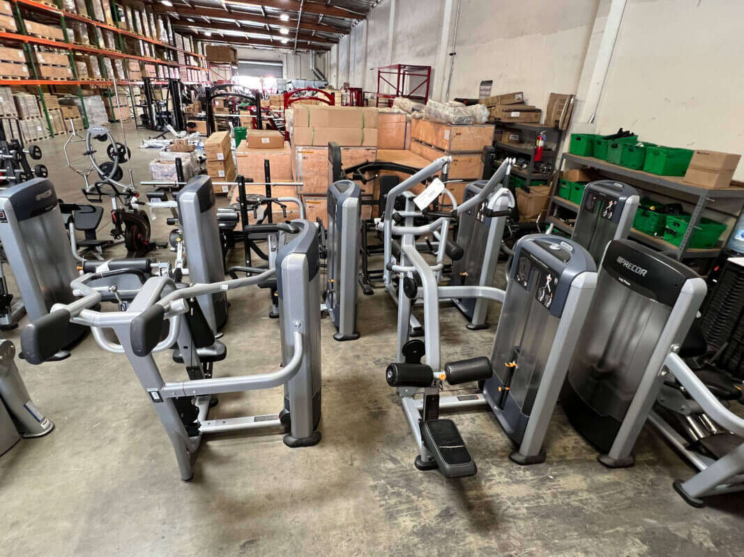Precor 835 Cardio and Discovery Strength Wholesale Gym Package