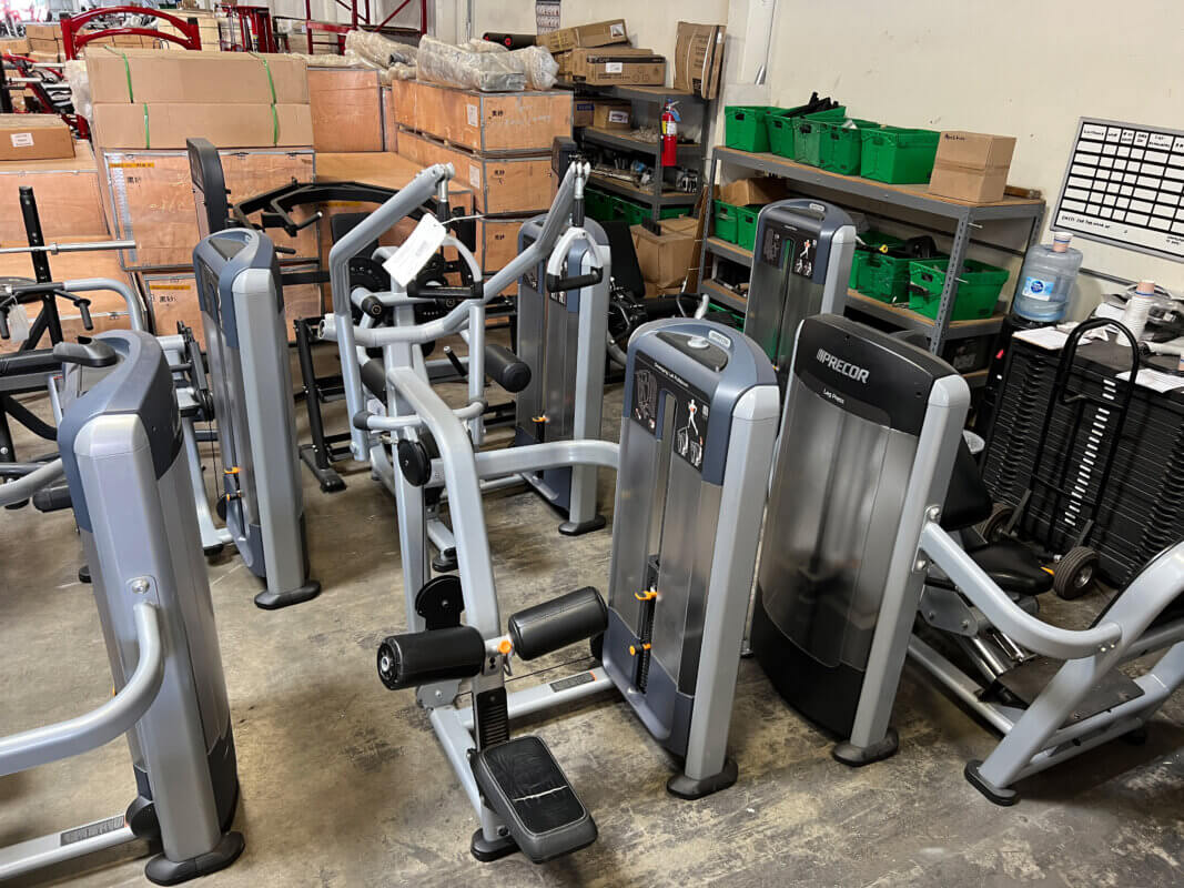 Precor 835 Cardio and Discovery Strength Wholesale Gym Package