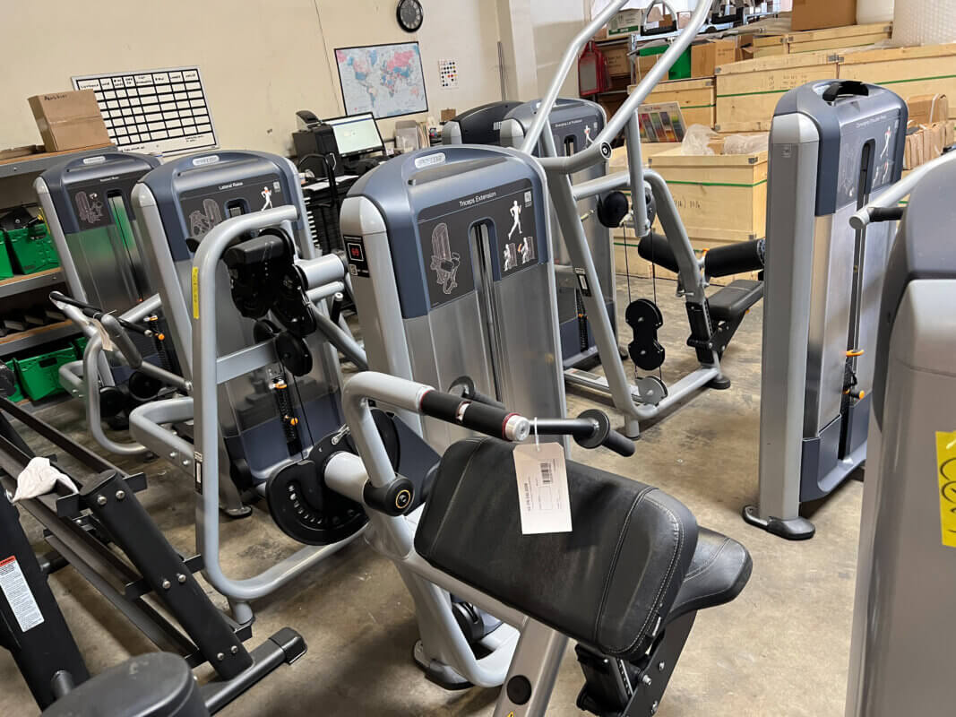 Precor 835 Cardio and Discovery Strength Wholesale Gym Package