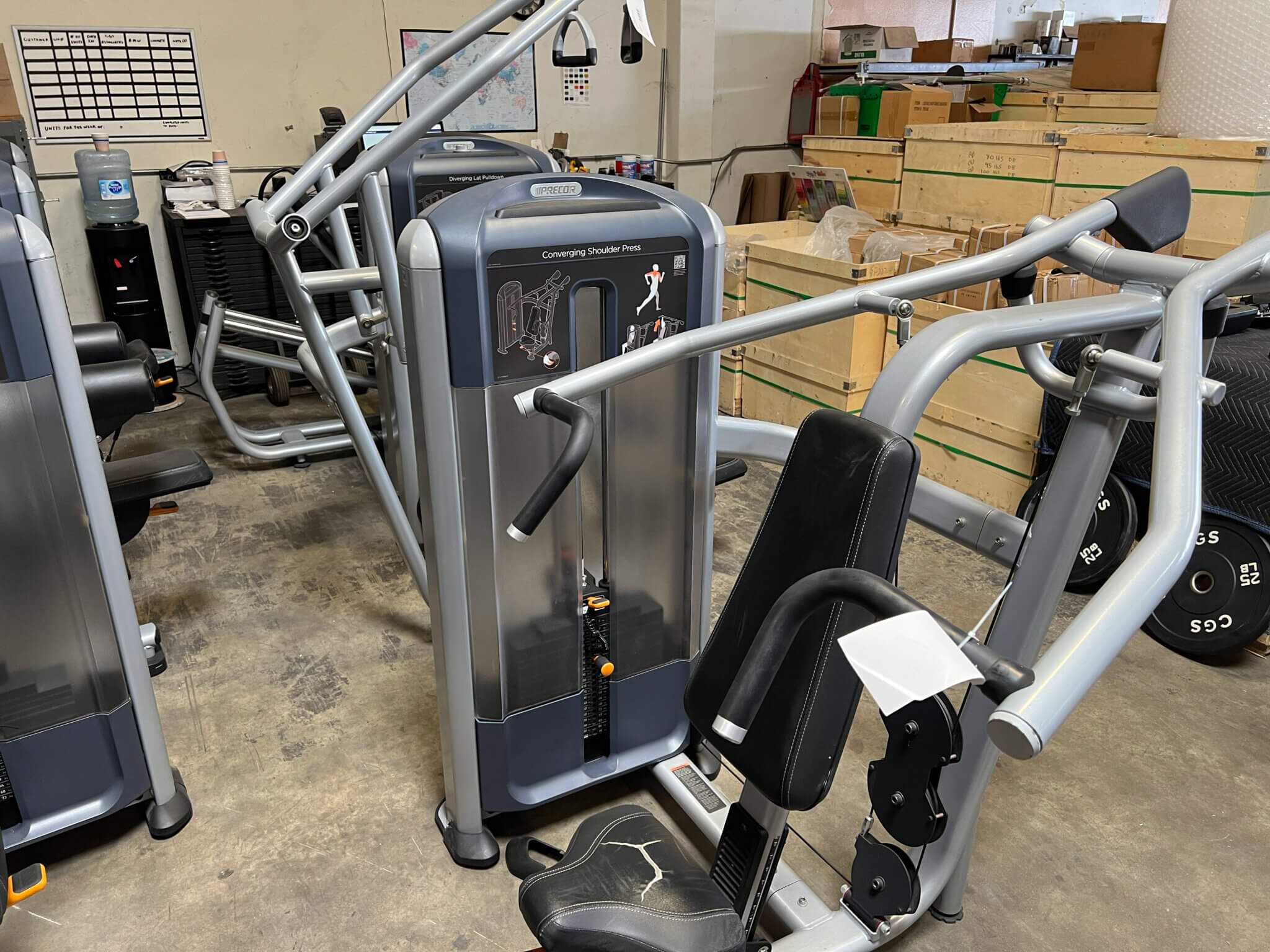 Precor 835 Cardio and Discovery Strength Wholesale Gym Package